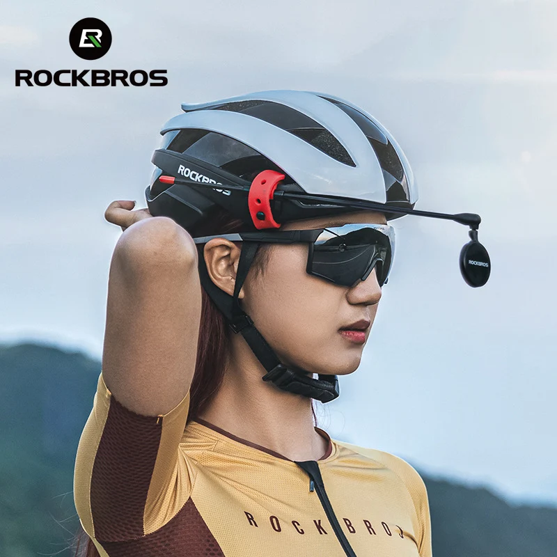 ROCKBROS-Bicycle-Helmet-Rearview-Mirror-Rotatable-Telescopic-Adjustable ...