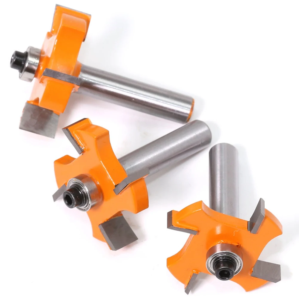 Wood-Milling-Cutter-Router-Bits-With-Bearing-Wood-Cutter-8mm-Shank-For ...