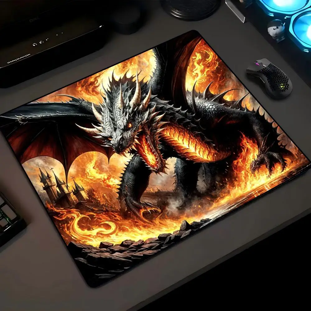Mairuige Longtu mouse pad, computer office game desk pad, rubber anti ...