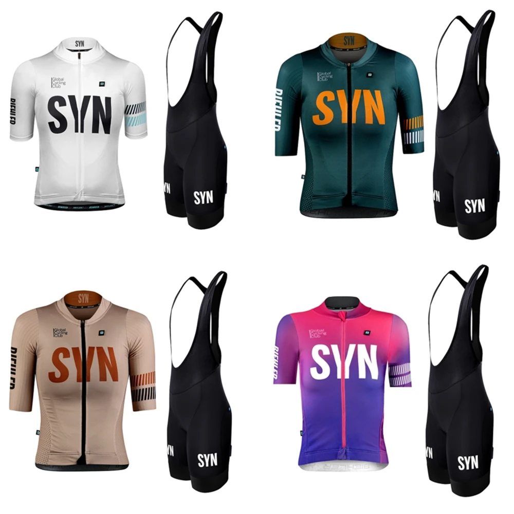 Summer-SYN-Team-Cycling-Set-Women-Biehler-SYNDICATE-Short-sleeve-Jersey ...