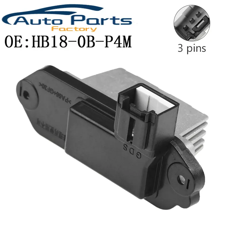 HB18-0B-P4M-New-Heater-Blower-Motor-Resistor-Regulator-For-Mazda-2-3-5 ...