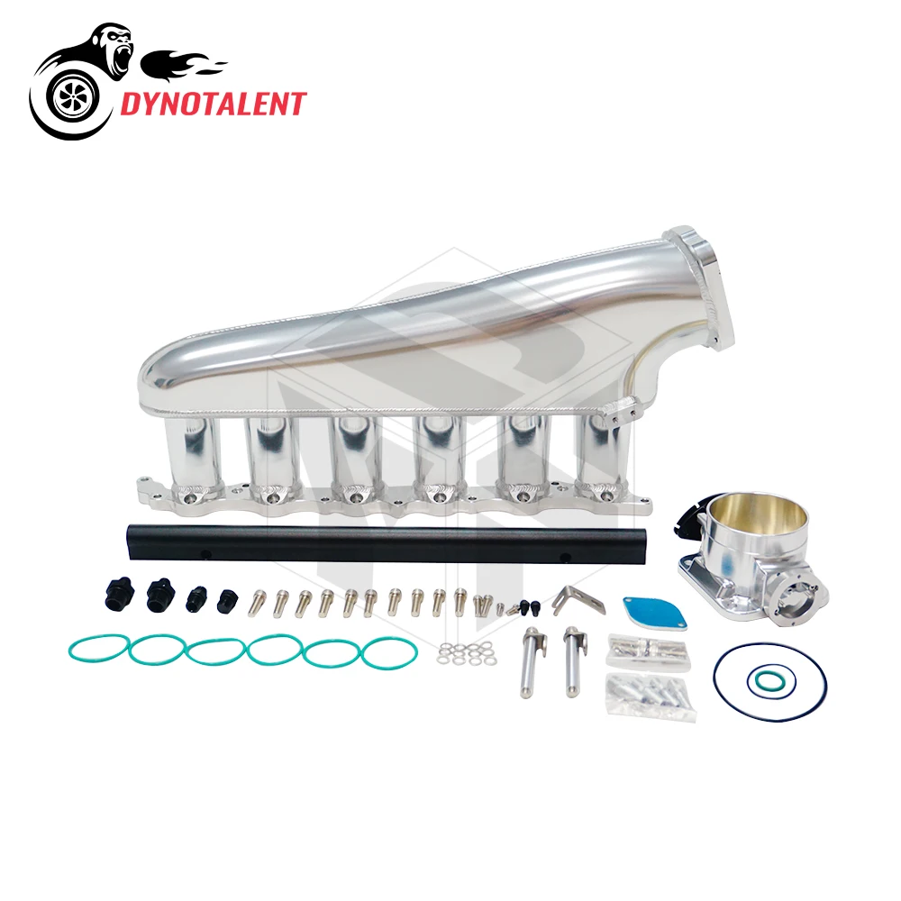 Dyn Racing Billet Intake Manifold Kit For 2jz 2jz-ge With 6 Injector ...