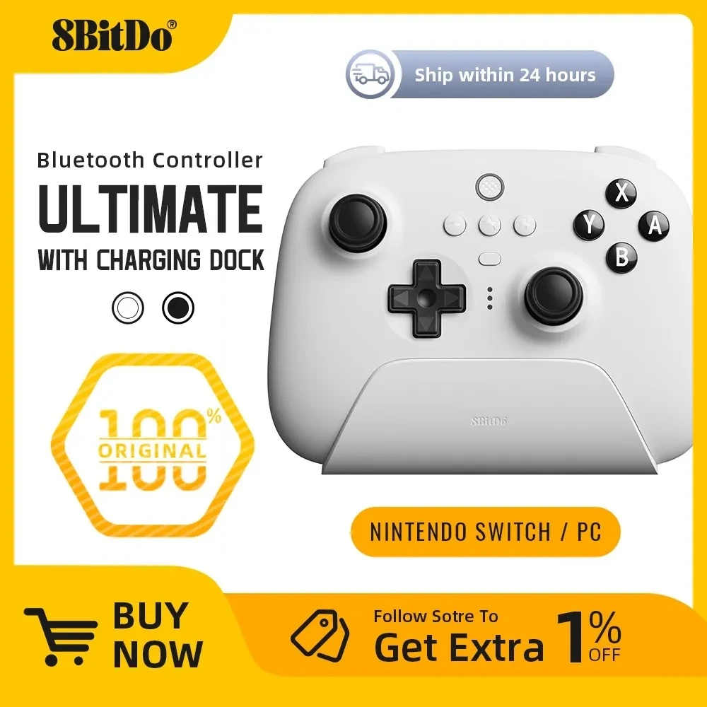 Original-8BitDo-Ultimate-Wireless-Bluetooth-Gaming-Controller-with ...