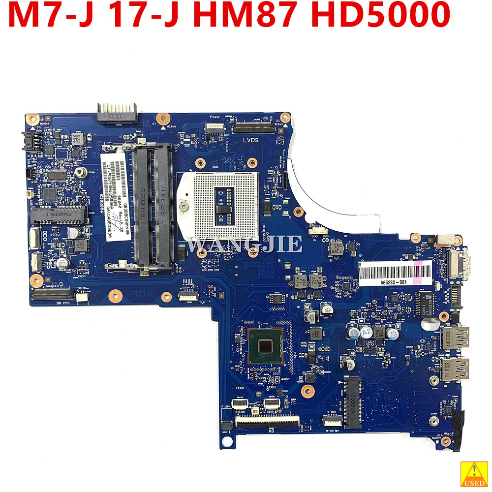 FOR HP Envy M7-J 17-J Laptop Motherboard 6050A2549501 Used 720265-501 ...