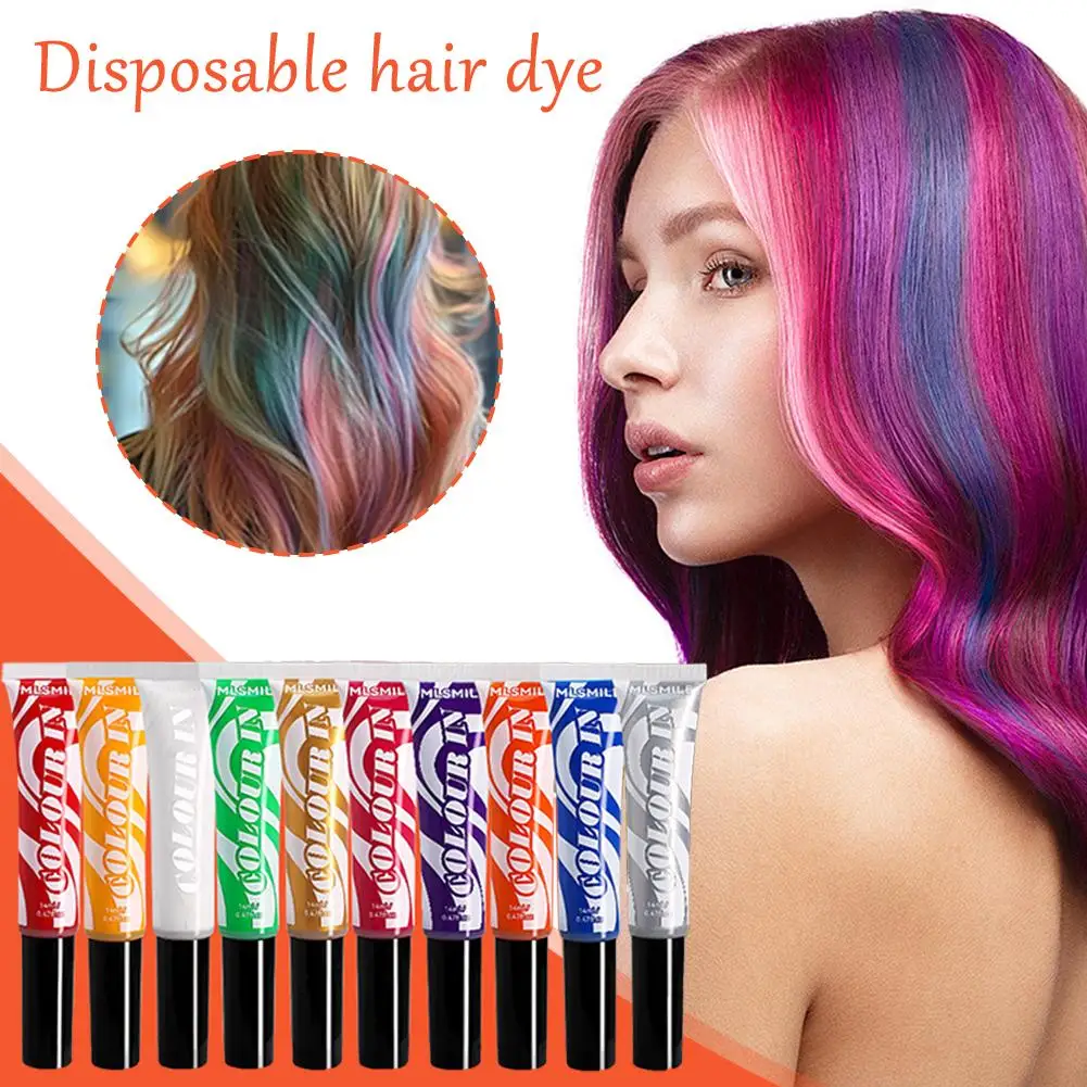 10-Colr-New-Hair-Dye-And-Eyebrow-Dye-Liquid-Disposable-Makeup-Cosmetics ...