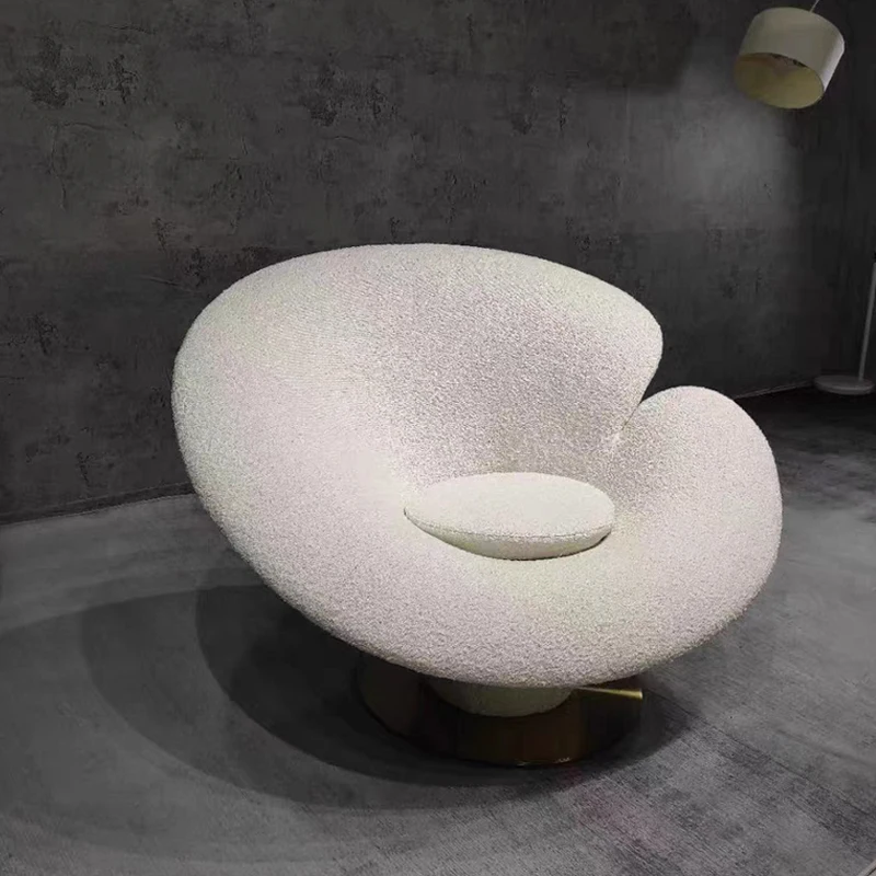 New-Flower-Shape-Lotus-Chair-Petal-Chair-Creative-Horseshoe-Chair ...