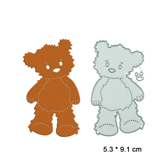 Paper Teddy Bear Template
