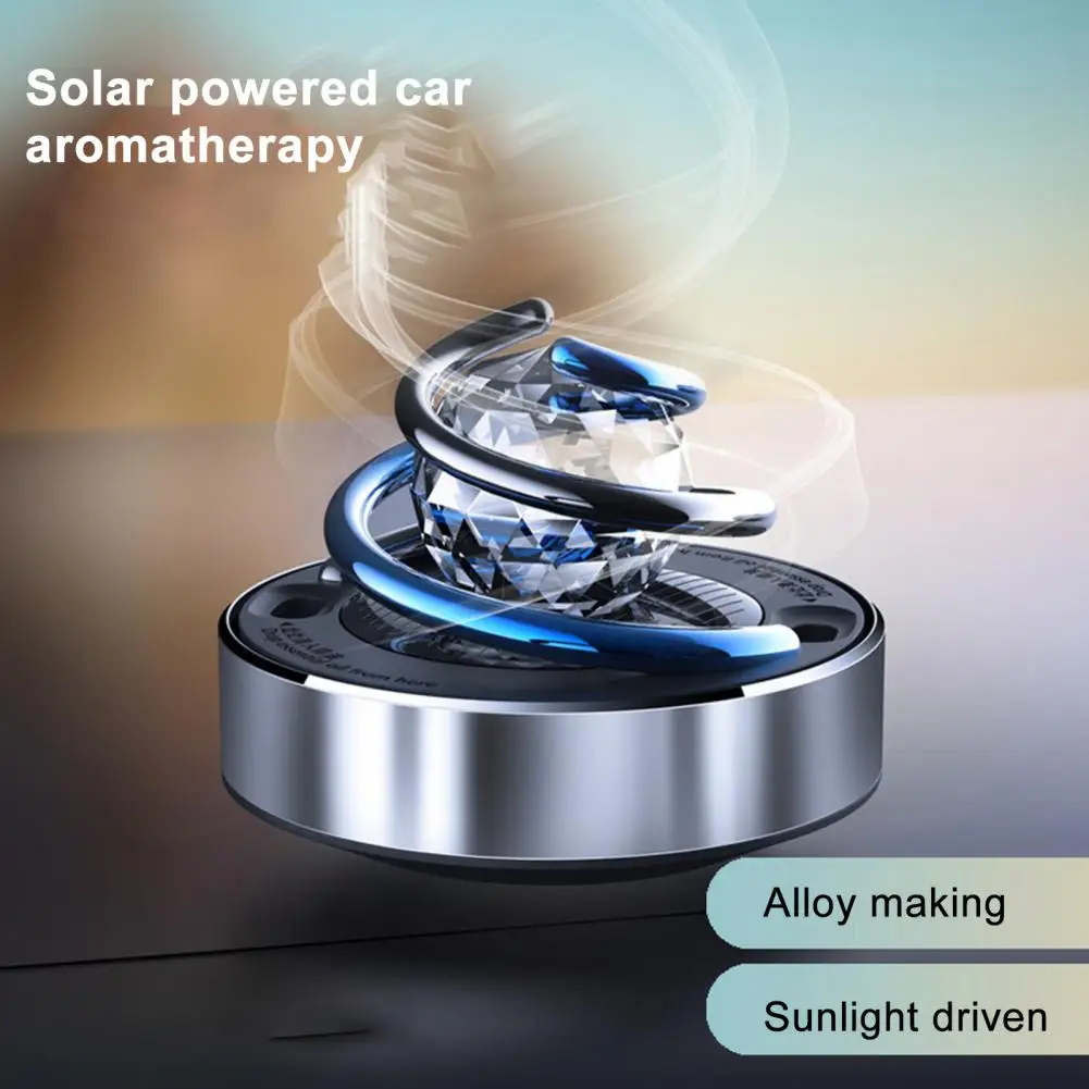 Car-Air-Freshener-Creative-Solar-Rotation-Perfume-Diffuser-Small ...