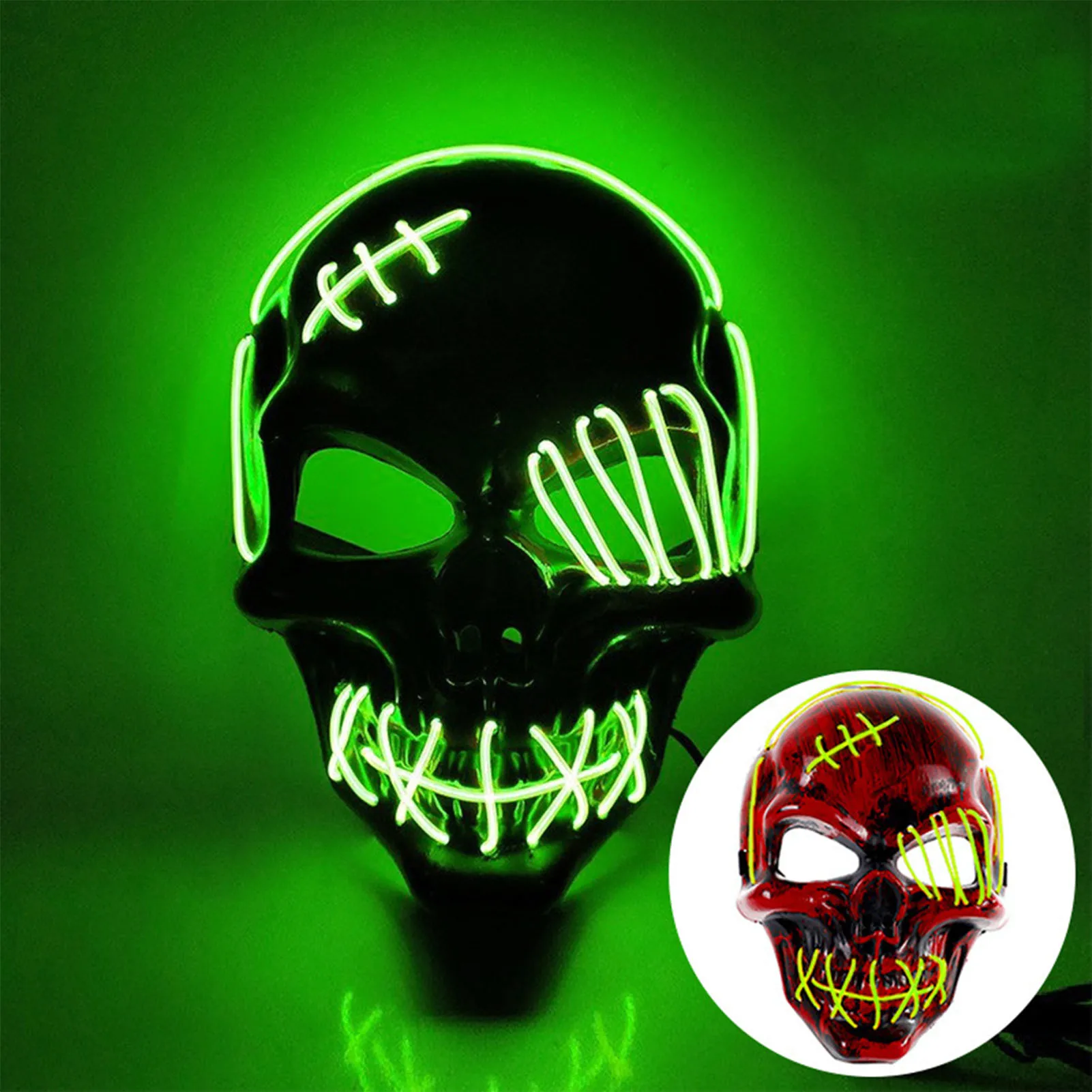 One-Eyed-Luminous-Mask-Halloween-Luminous-Cosplay-Supplies-Horror-Mask ...