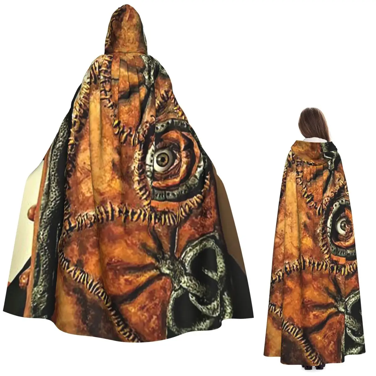 Hocus Pocus Winifred Sanderson Spell Book Long Hooded Cloak Witch ...