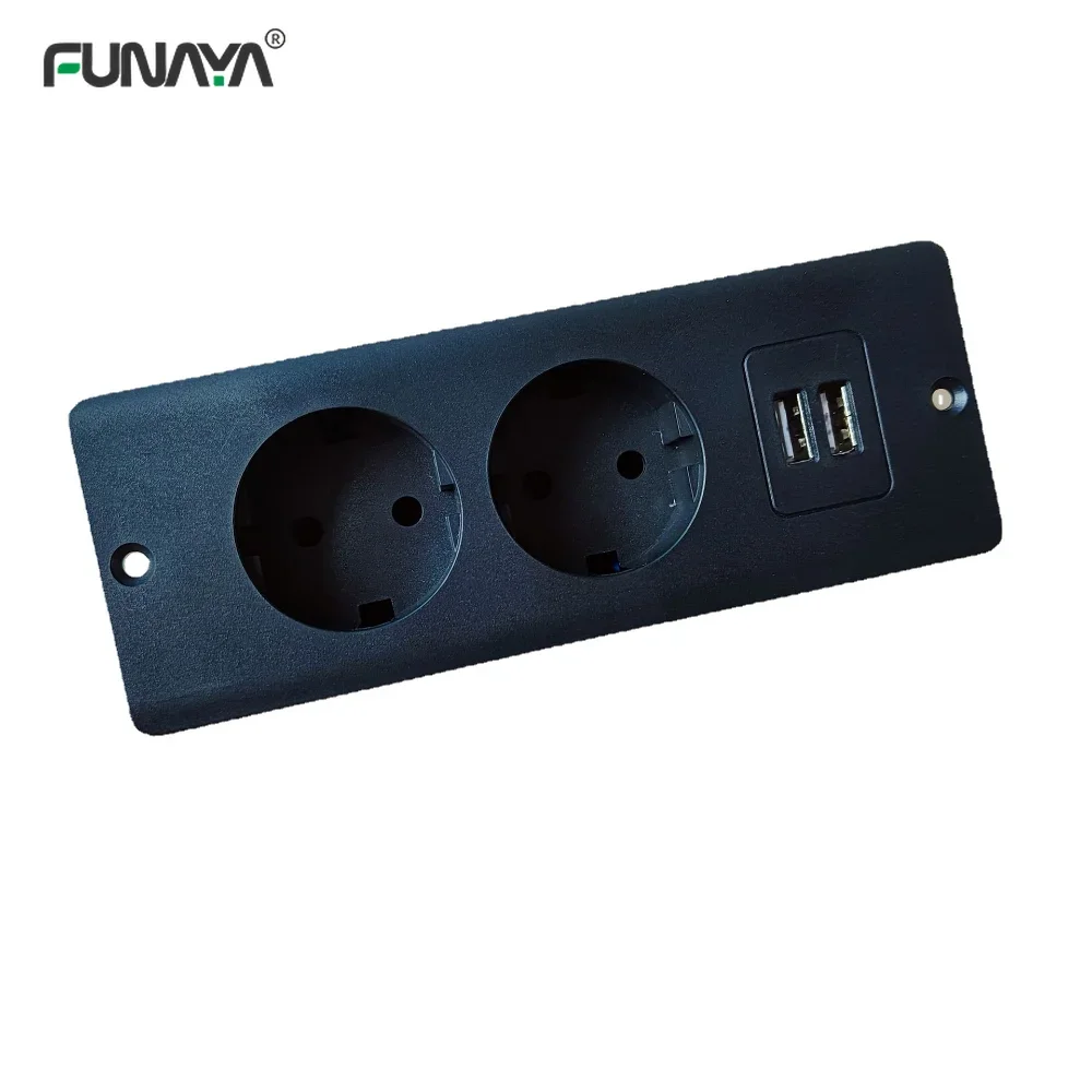 Table-Hidden-Sockets-EU-2-Outlets-with-2-USB-5V-2-1A-AC110-220-V16A ...