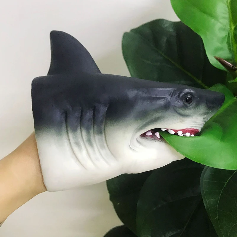 Shark-Hand-Puppet-Animal-Head-Gloves-Kids-Toys-Gift-Hand-Puppet-for ...