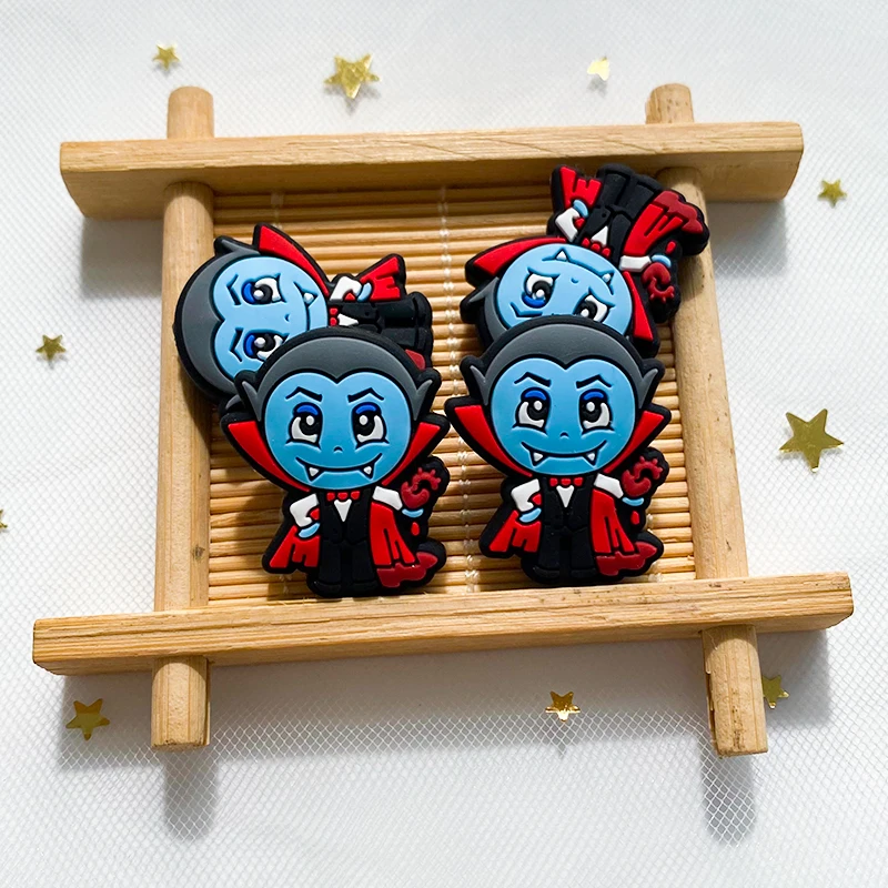 10pcs-Vampire-Image-Silicone-Beads-DIY-Halloween-Gift-Food-Grade-Baby ...