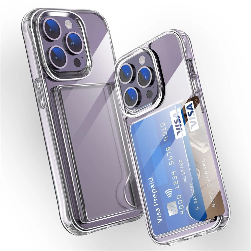 Luxury-Transparent-Wallet-Card-Slots-Holder-Phone-Case-For-iPhone-16-15 ...