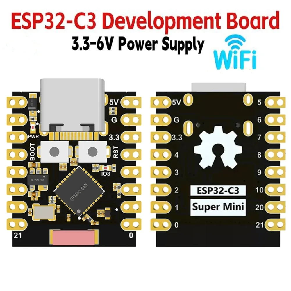 Esp32 C3 Development Board Modules Mini Wifi Bt Bluetooth Module Esp32 C3 Supermini Wireless