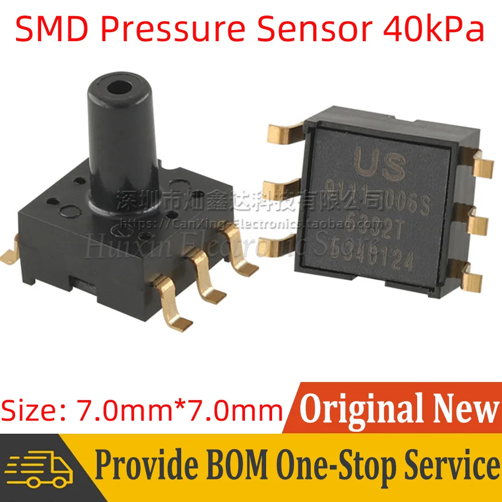 2 uds US9111-006S 9111-006S SMD SMT Monitor Sensor de presión 40kPa ...