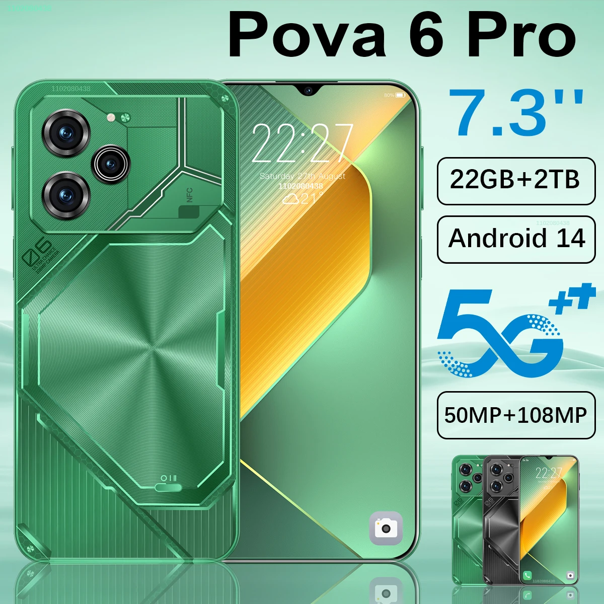 Original-Pova-6-Pro-7-3Inch-22GB-2TB-Smartphone-5G-Dimensity9200-Cell ...