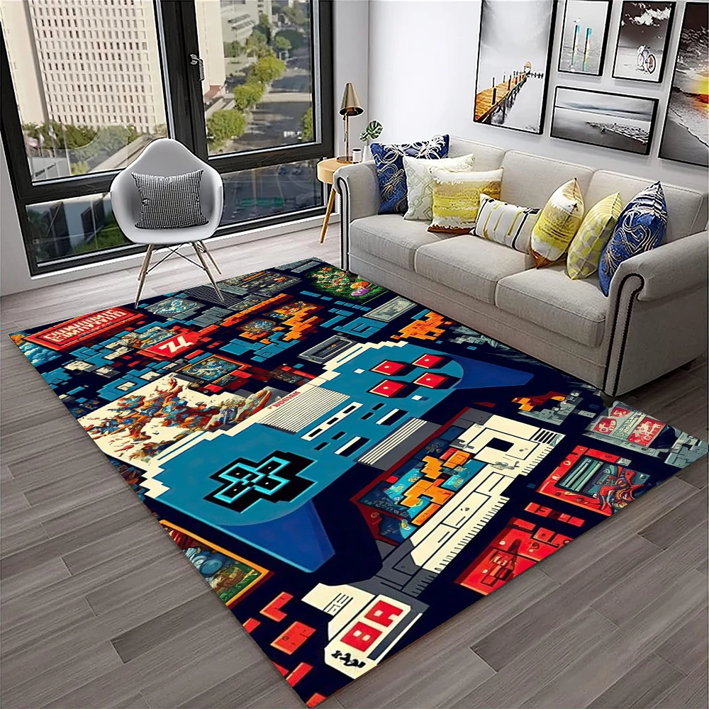 Game-Boy-GamePad-Retro-Games-Console-Carpet-Rug-for-Home-Living-Room ...