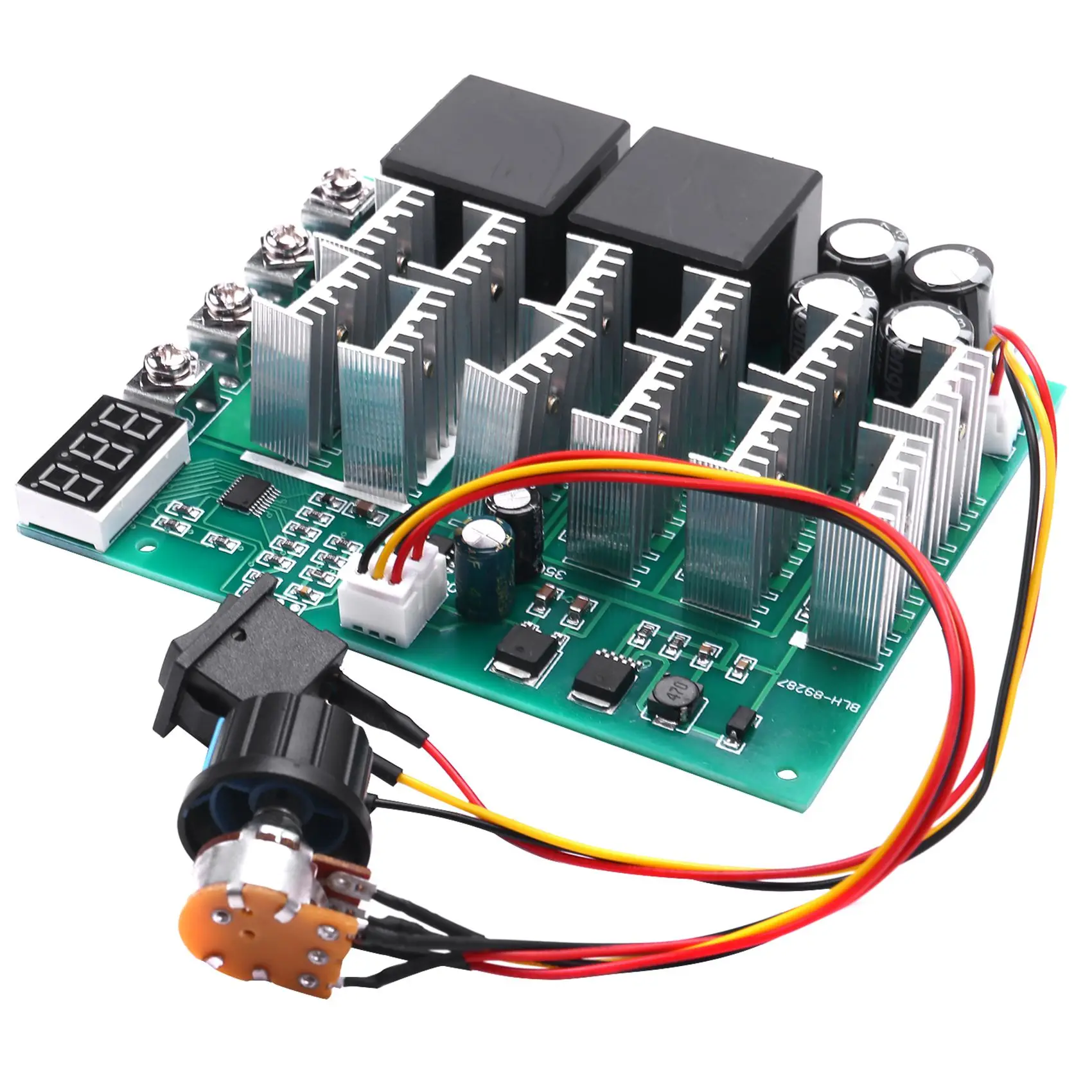 DC 10-55V 12V 24V 36V 48V 55V 100A Motor Speed Controller PWM HHO RC ...