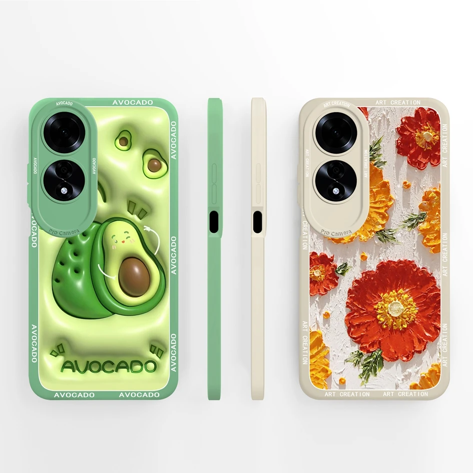 Fashionable Coloured Drawing Phone Case - Soft Silicone Anti-Drop ...