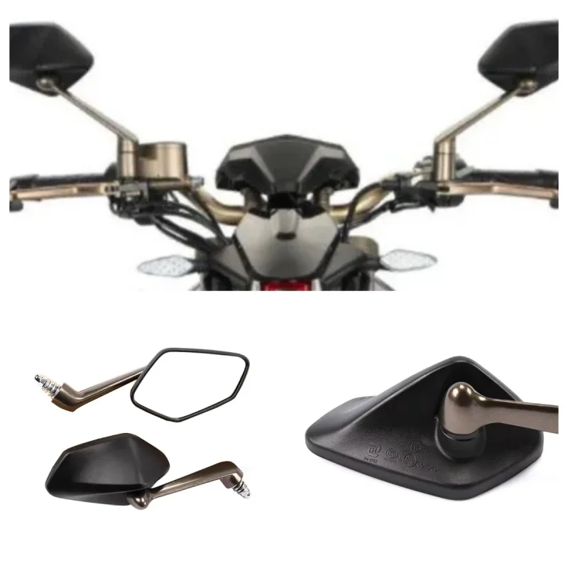 Motorcycle Rearview Mirrors Side View Mirror For Zontes 125-G1 G155 SR ...
