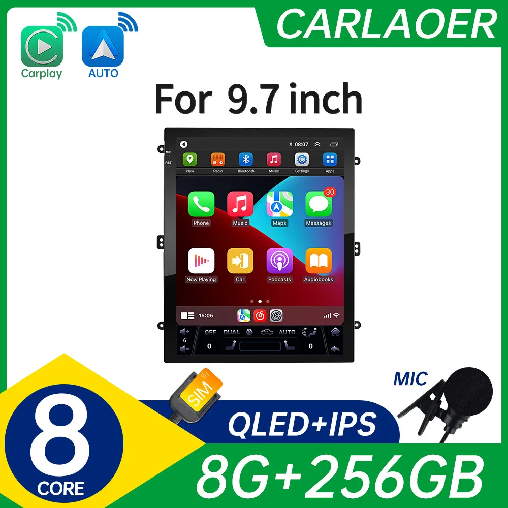 CARLAOER-9-7-inch-Tesla-style-Carplay-android-auto-Car-Android-2-Din ...