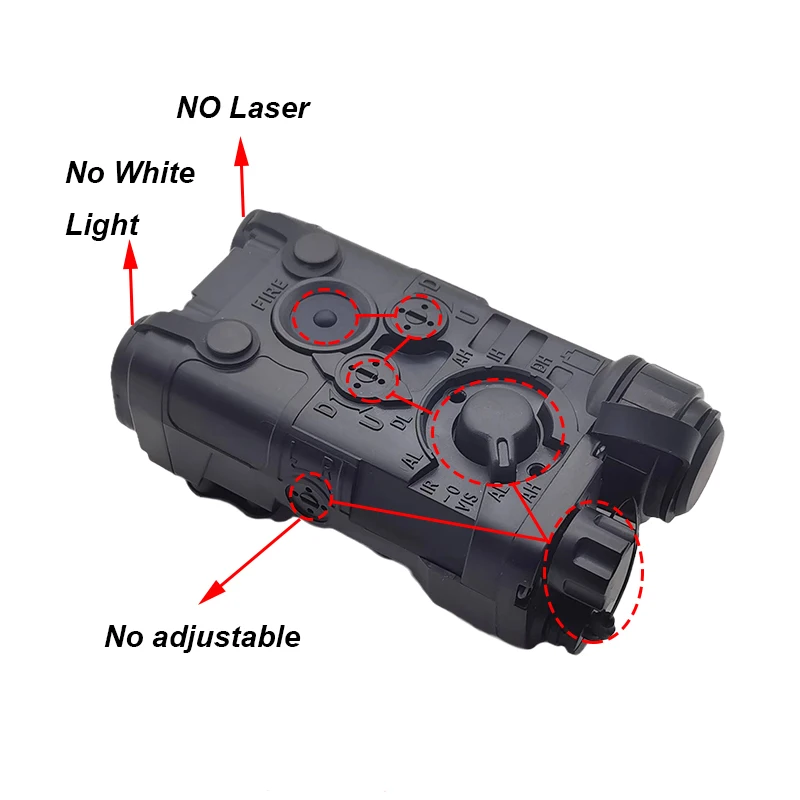 Indicador láser táctico de nailon L3 NGAL, DBAL A2 PEQ Box Dummy ...
