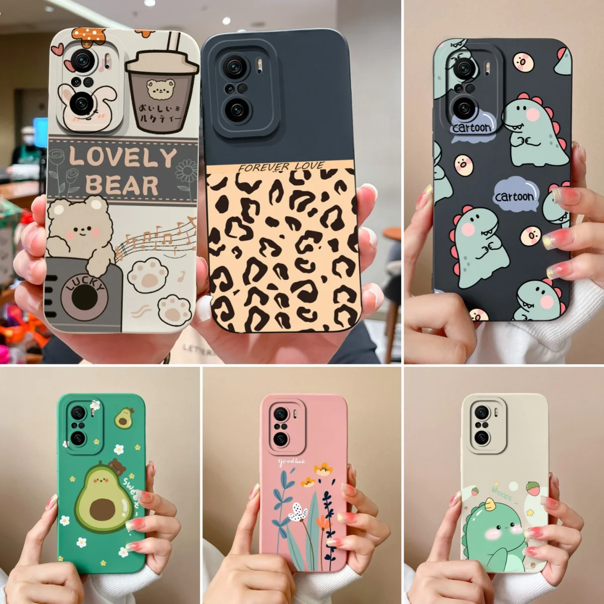 Anime Case For Poco F3 GT Soft Smooth Liquid Silicone Full Protection ...