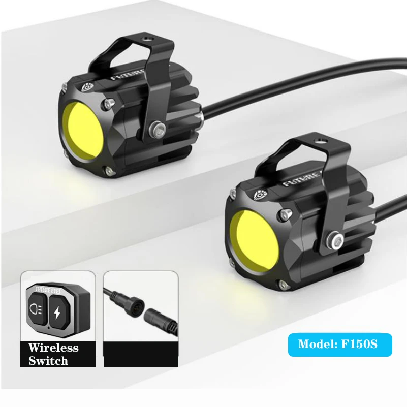 FUTURE EYES F150S Wireless Switch Motorcycle Front fog light Led ...