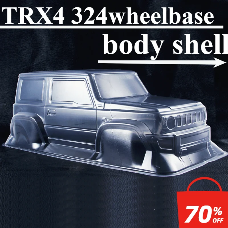 D1RC-TRX4-324-wheelbase-Jimny-transparent-body-shell-for-1-10-RC ...