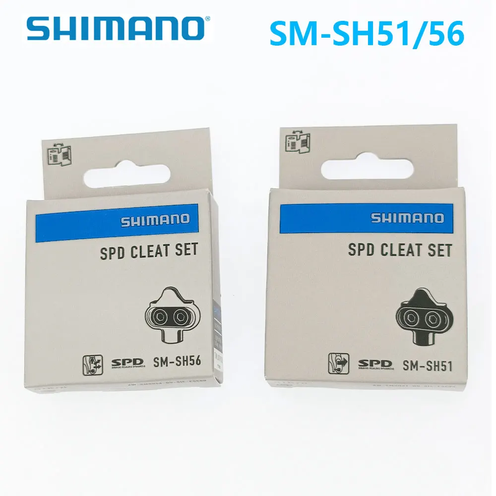 Shimano-Juego-de-calas-SPD-SH51-SH56-para-bicicleta-de-monta-a-bloqueo ...