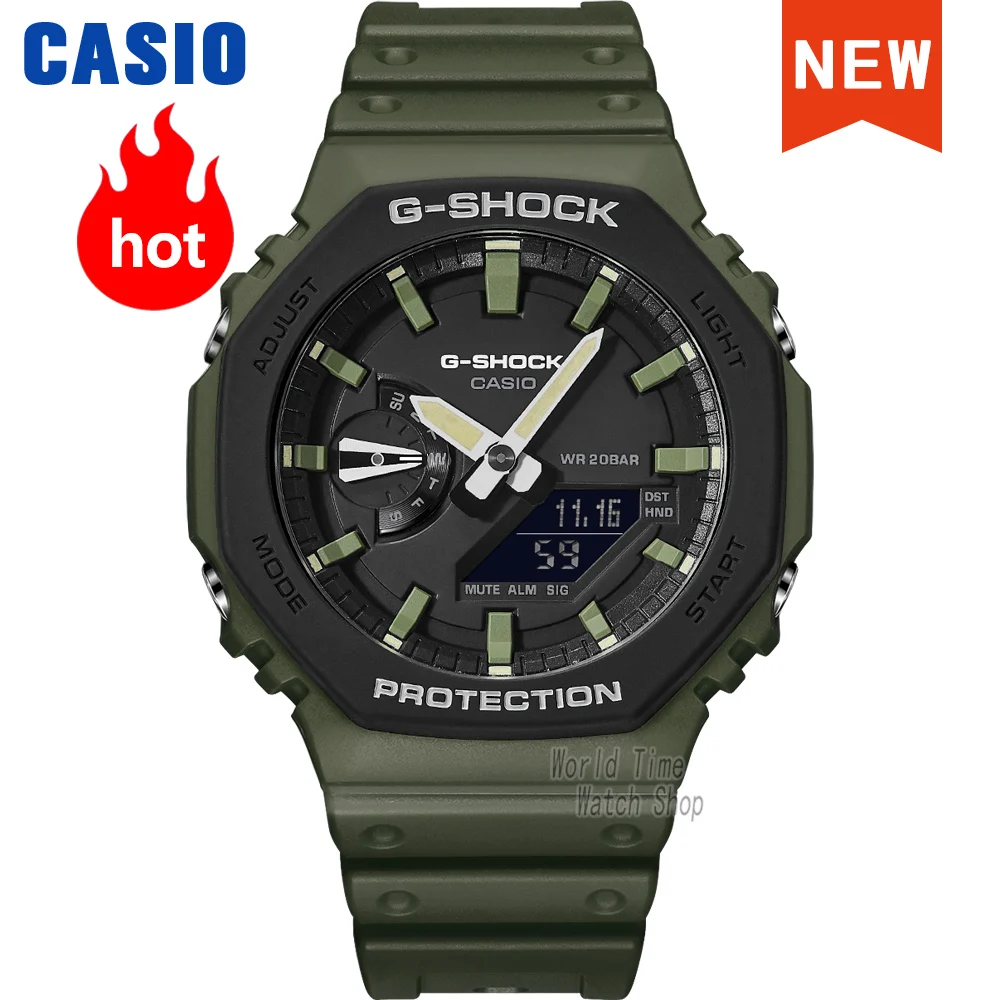Casio-watch-for-men-g-shock-Carbon-Fiber-Protection-Outdoor-Sports-200m ...