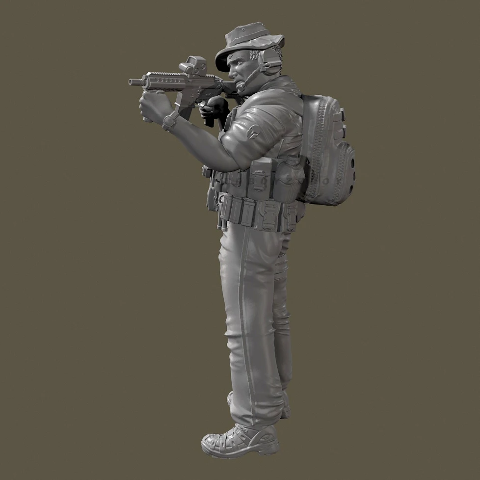 38mm-50mm-Resin-Soldier-model-kits-figure-colorless-and-self-assembled ...