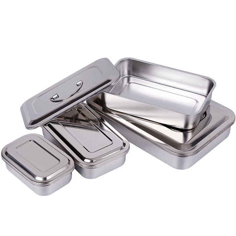 1pc-Dental-Disinfection-Box-With-Lid-Stainless-Steel-Surgical ...