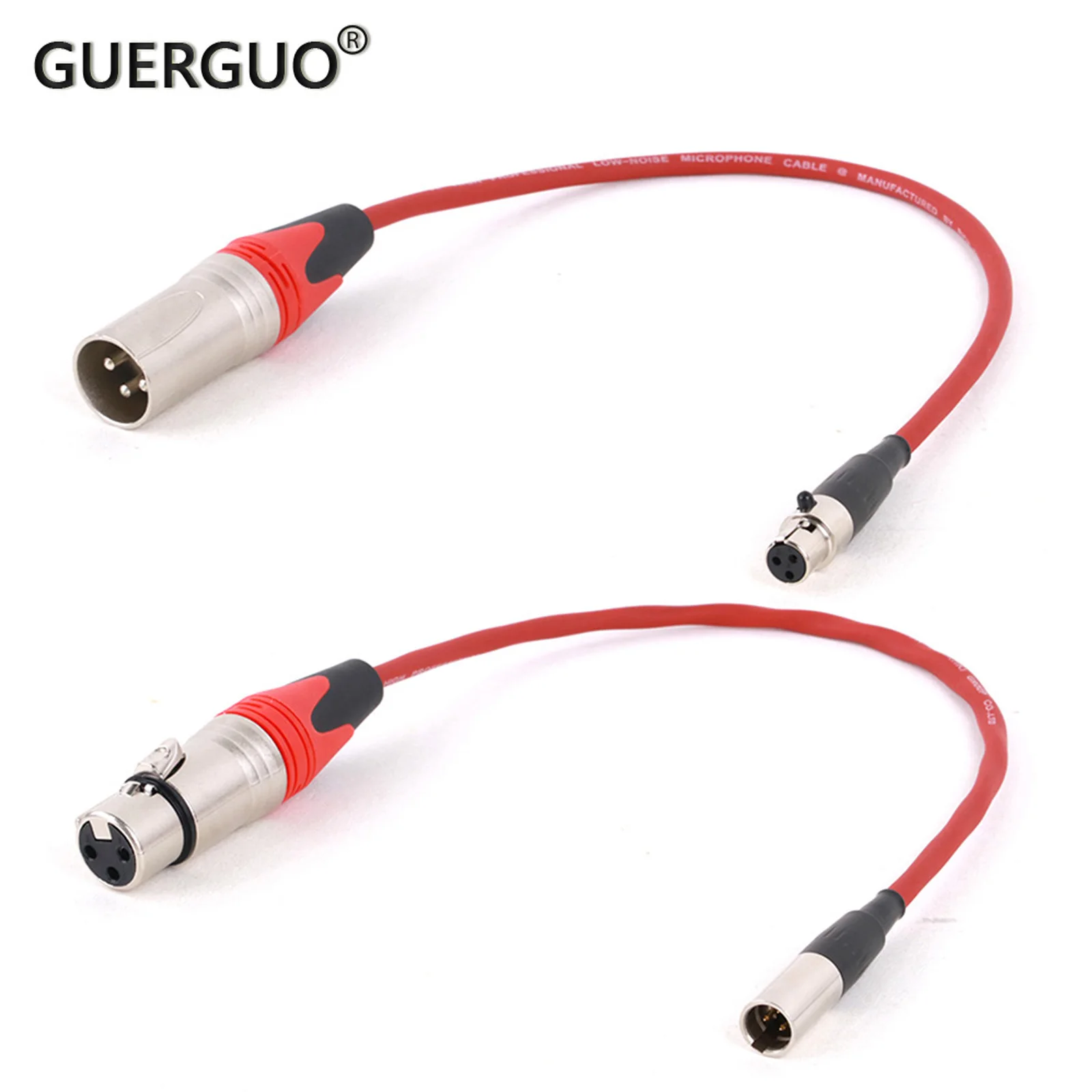 0.3M-15M Colorful Mini XLR 3Pin to 3Pin XLR Audio Cable for Microphone ...