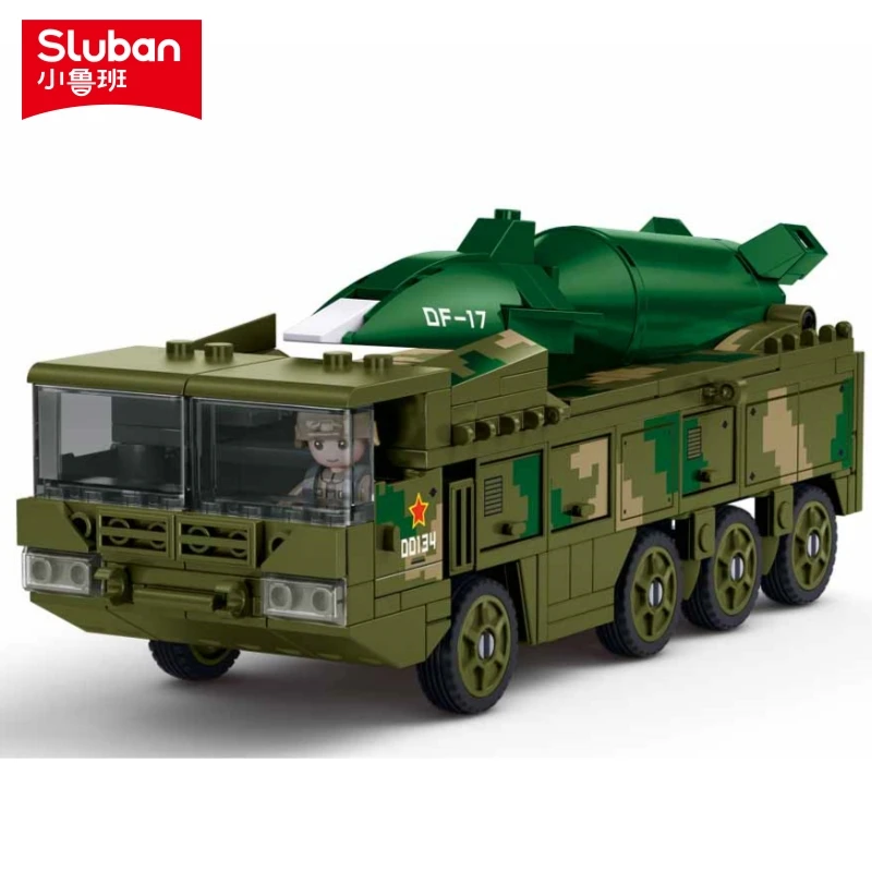 Sluban 216PCS Military Strategic Strike Weapons Hypersonic Missile ...