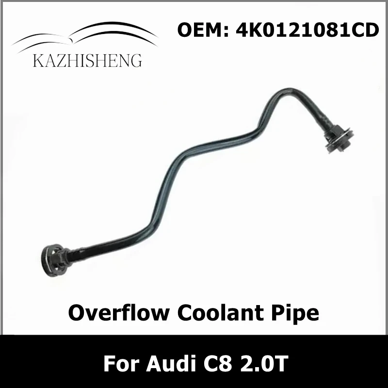 4K0121081CD-Engine-Crankcase-Breather-Hose-Radiator-Overflow-Coolant ...