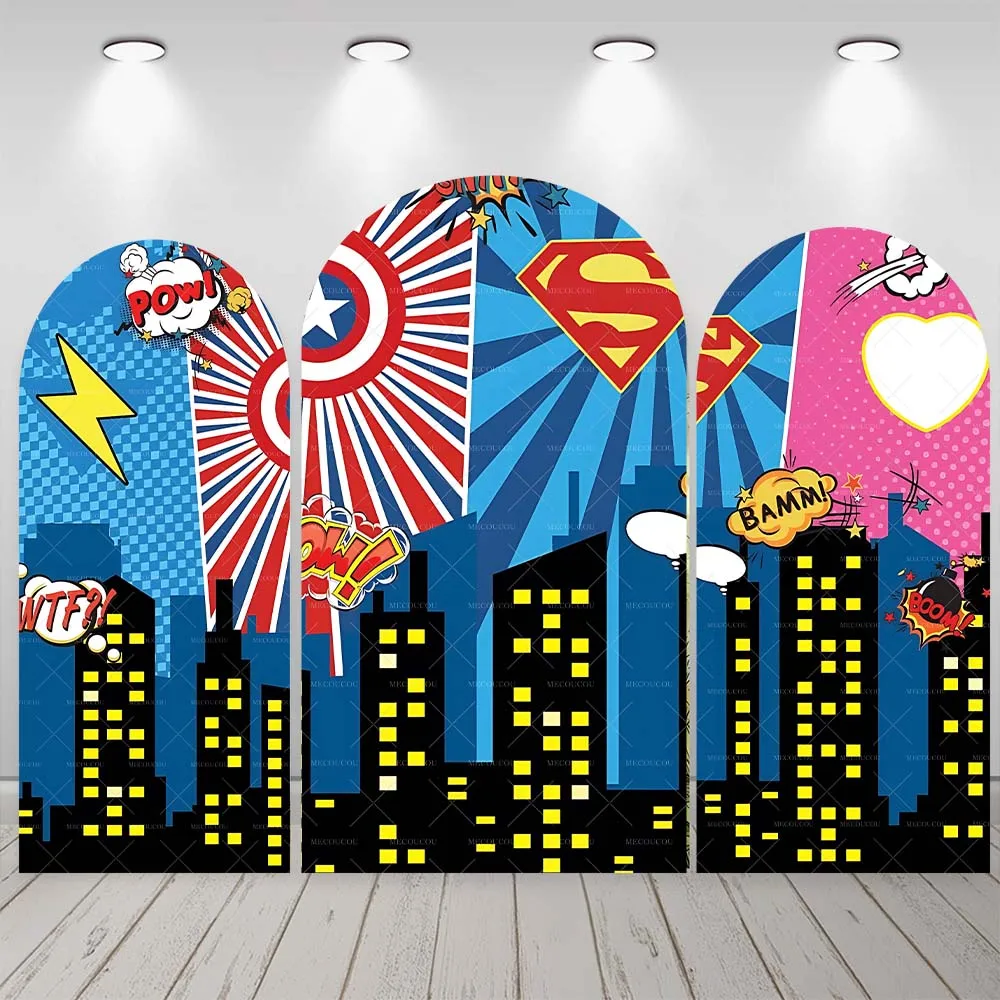 Cartoon Super City Building Boom Background Custom Skyscraper Signal ...