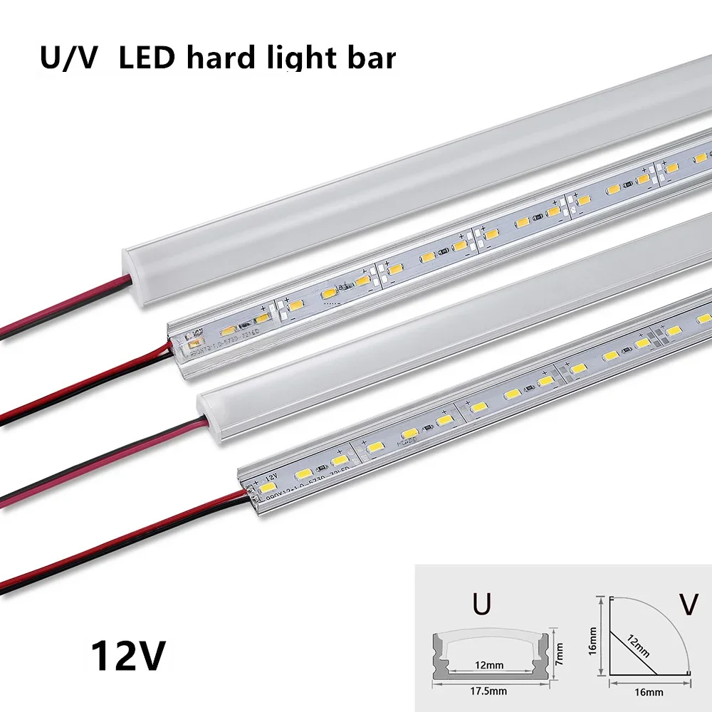 LED-aluminum-rigid-light-bar-DC12V-50CM-20-inch-U-V-shape-5730-36LEDs ...