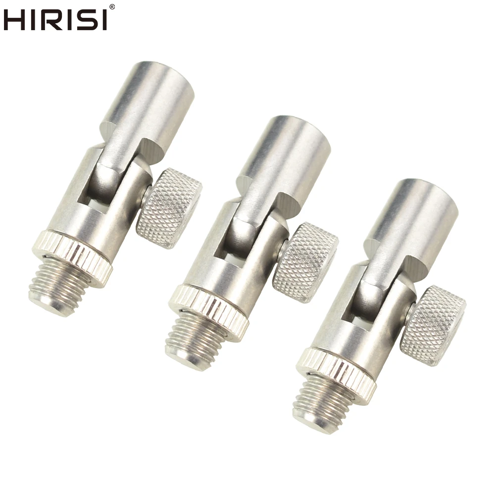 Stainless Steel Angle Adaptor Connector Rod Pod Bank Stick Rest Carp ...