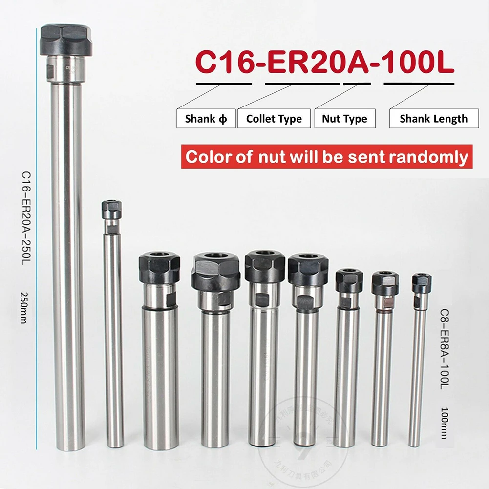 Straight-Shank-Extension-Rod-Collet-Chuck-C8-ER8A-C10-ER8A-C12-ER8A-C16 ...