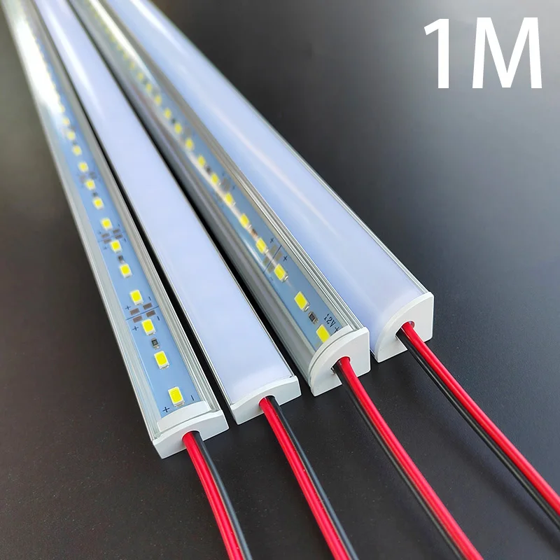 DHL 1m 72LEDs led bar 12VDC 15W led light bar Aluminum Profile for LED ...