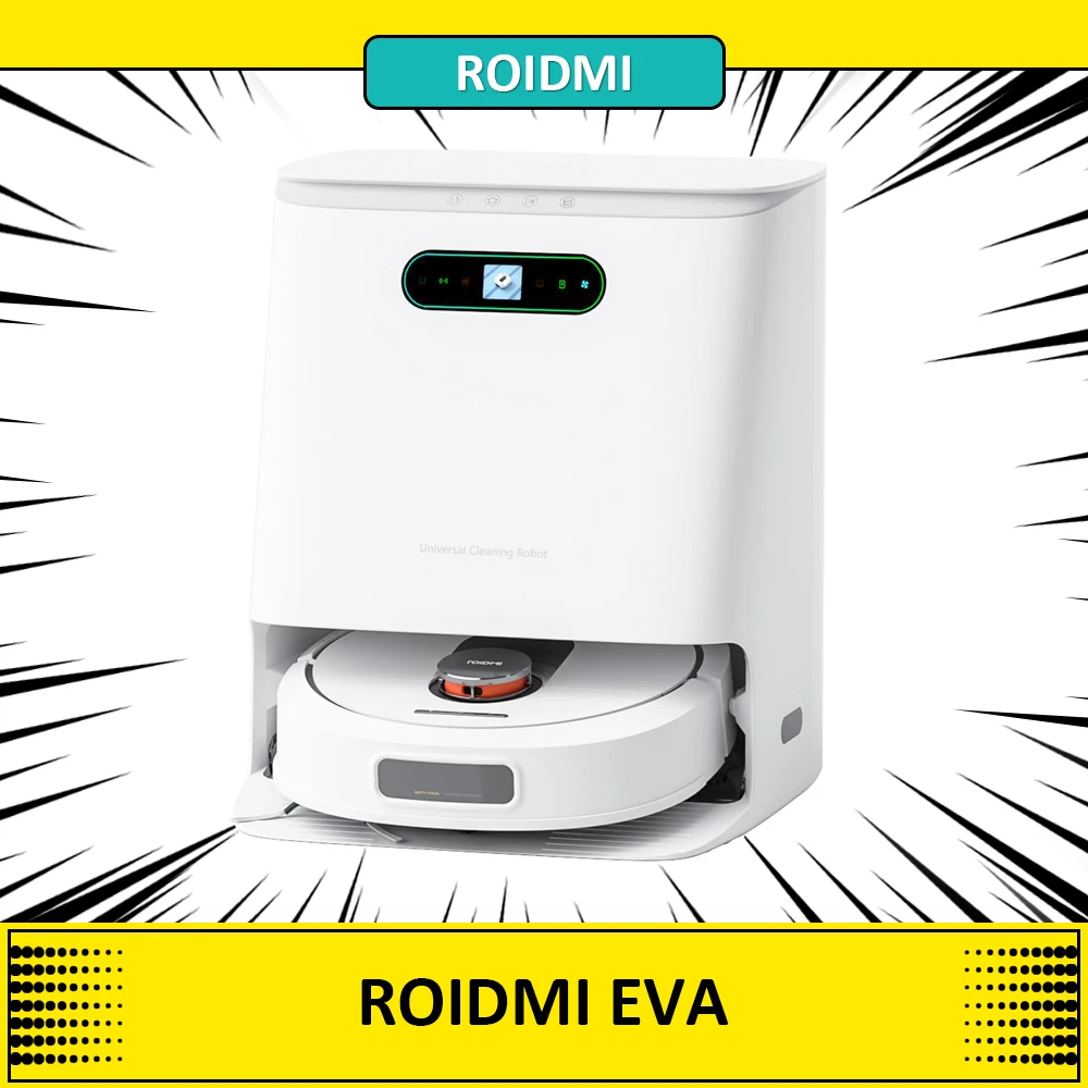 Cleaning Robot Roidmi Eva | Roidmi Eva Vacuum Cleaner | Robot Cleaner ...