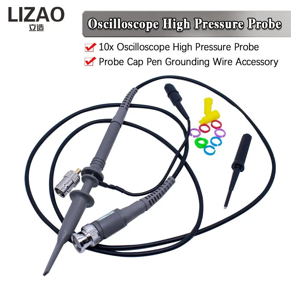 DSO-TC2-High-Voltage-Oscilloscope-Probe-100-1-2KV-100MHz-100X-Safety ...