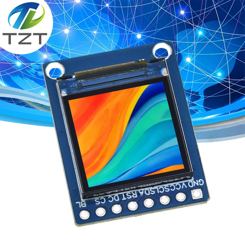0.85 Inch 0.85" Color TFT Display Module HD IPS LCD LED Screen 128X128 ...