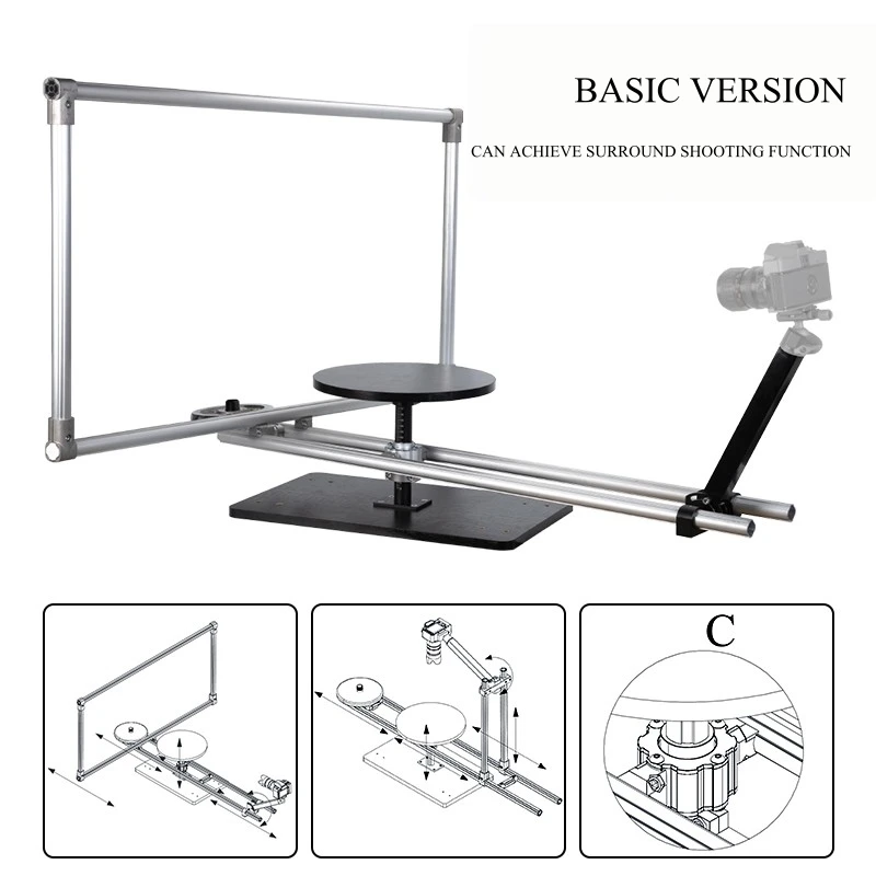 Professional Photography Flip Surrounding Shooting Stand Panoramic ...