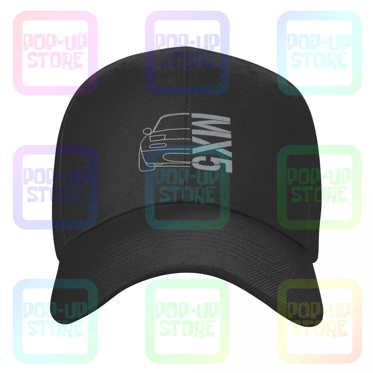 Mx5 Mx 5 Mx-5 Mazda Miata Roadster Eunos Baseball Cap Truck Driver Caps ...