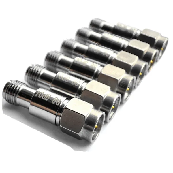 SMA Attenuator 2W 1dB 2dB 3dB 5dB 6dB 10dB 15dB 20dB 30dB 40dB 50dB DC-8GHz RF Coaxial Fixed ...