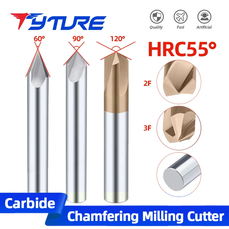 Tungsten Steel Deburring Router Bit | 90 Degree Milling Cutter Carbide ...