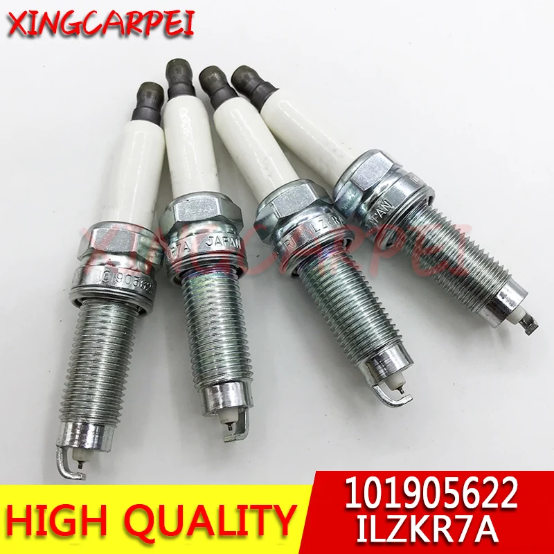 Brand-New-4-6pcs-101905622-ILZKR7A-Iridium-Spark-Plug-For-Audi-Q7 ...
